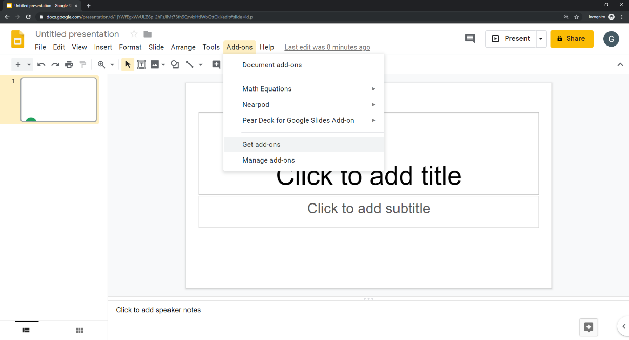 Creating interactive Google Slide Presentations using Pear Deck ...