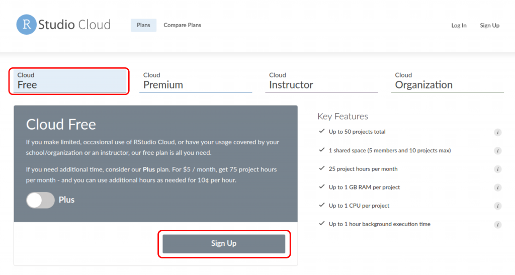 RStudio Cloud – Introduction to Genomics Data Science
